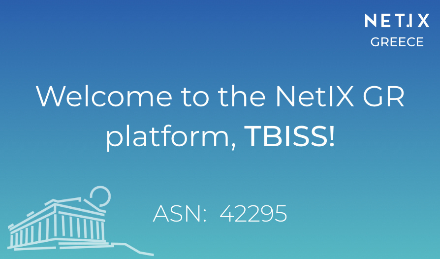 TBISS is the newest member of the NetIX GR platform!